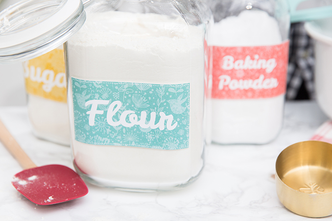 How To Organize Your Kitchen With Beautiful Labels | Colorize Your Life ...