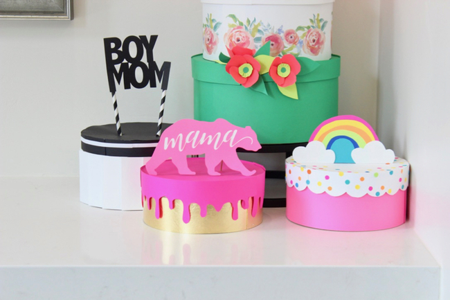 DIY Paper Mother's Day Cake | Colorize You Life | ASTORBRIGHTS