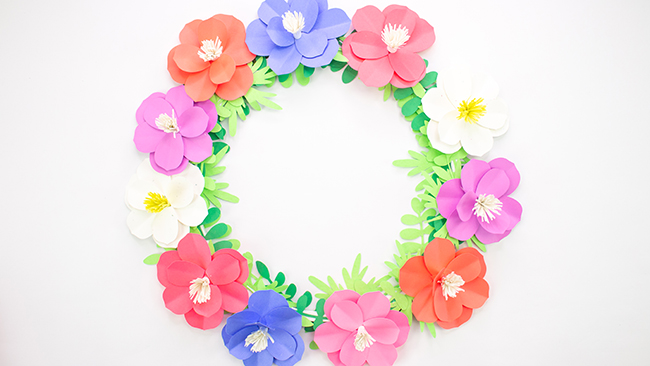 DIY Paper Flower Mobile | Colorize Your Life | ASTROBRIGHTS