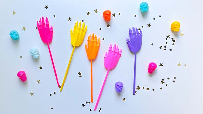 DIY Skeleton Hands | Inspiration| ASTROBRIGHTS