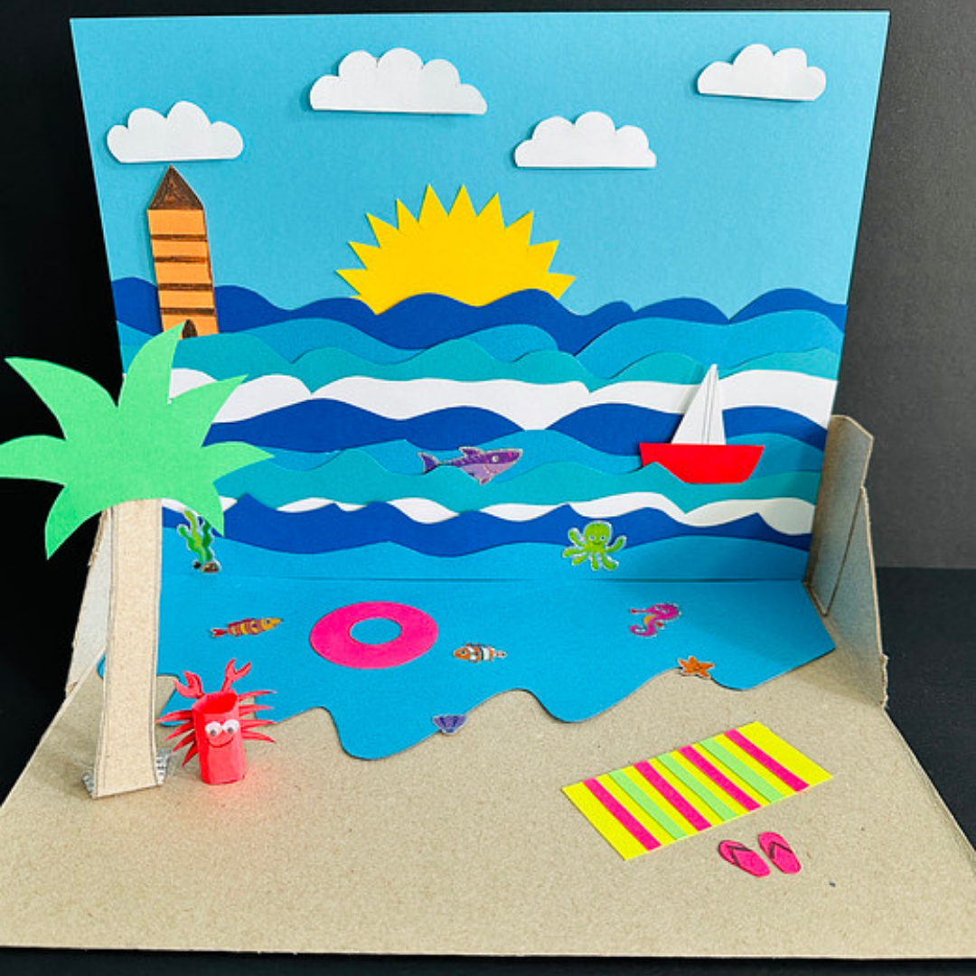 Beach Scene Craft Bubblegum Beach I & IV – Meadow Blu