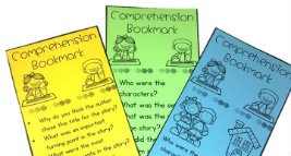 Colorful Reading Comprehension Bookmarks | Colorize Your Classroom ...