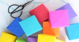 Color Explosion DIY Origami Paper Boxes | Colorize Your Life | ASTROBRIGHTS