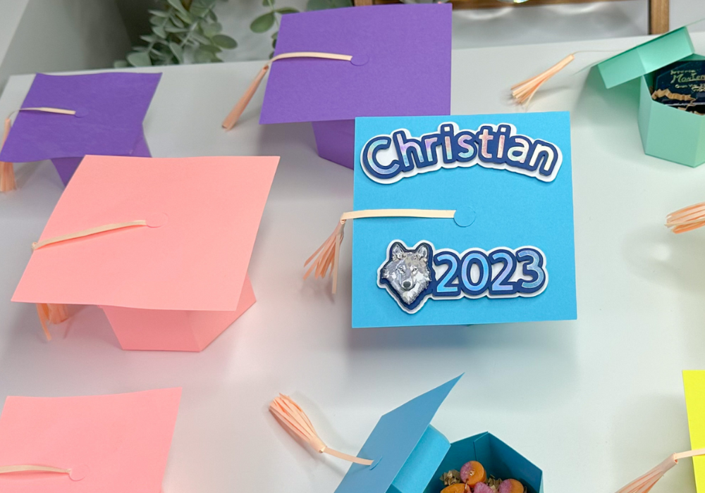 Graduation Cap Gift Boxes | Inspiration| ASTROBRIGHTS