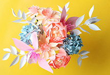 DIY Pastels A Spring Floral Bouquet |Colorize Your Life | ASTROBRIGHTS