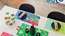 St. Patrick's Day Lucky Rainbow Décor | Colorize Your Life | ASTROBRIGHTS