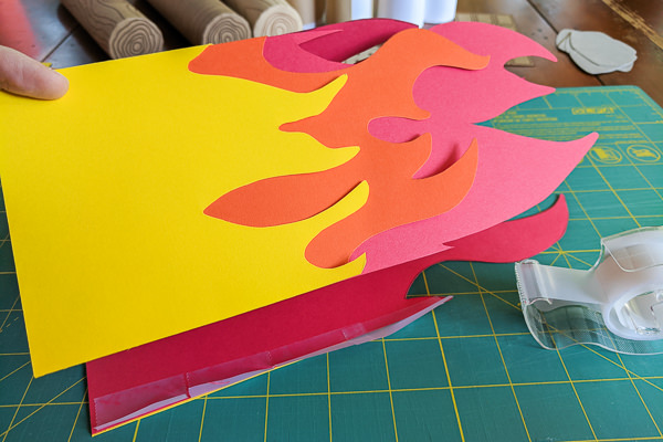 S’mores Campfire DIY Paper Playset | Colorize Your Life | ASTROBRIGHTS