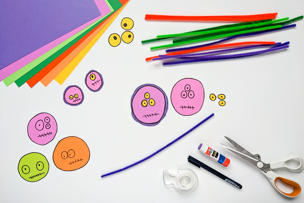 Mischievous Monsters DIY Halloween Decorations | Colorize Your Life ...
