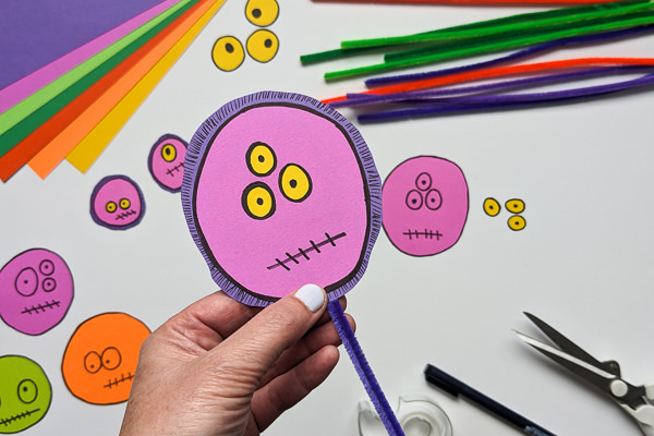 Mischievous Monsters DIY Halloween Decorations | Colorize Your Life ...