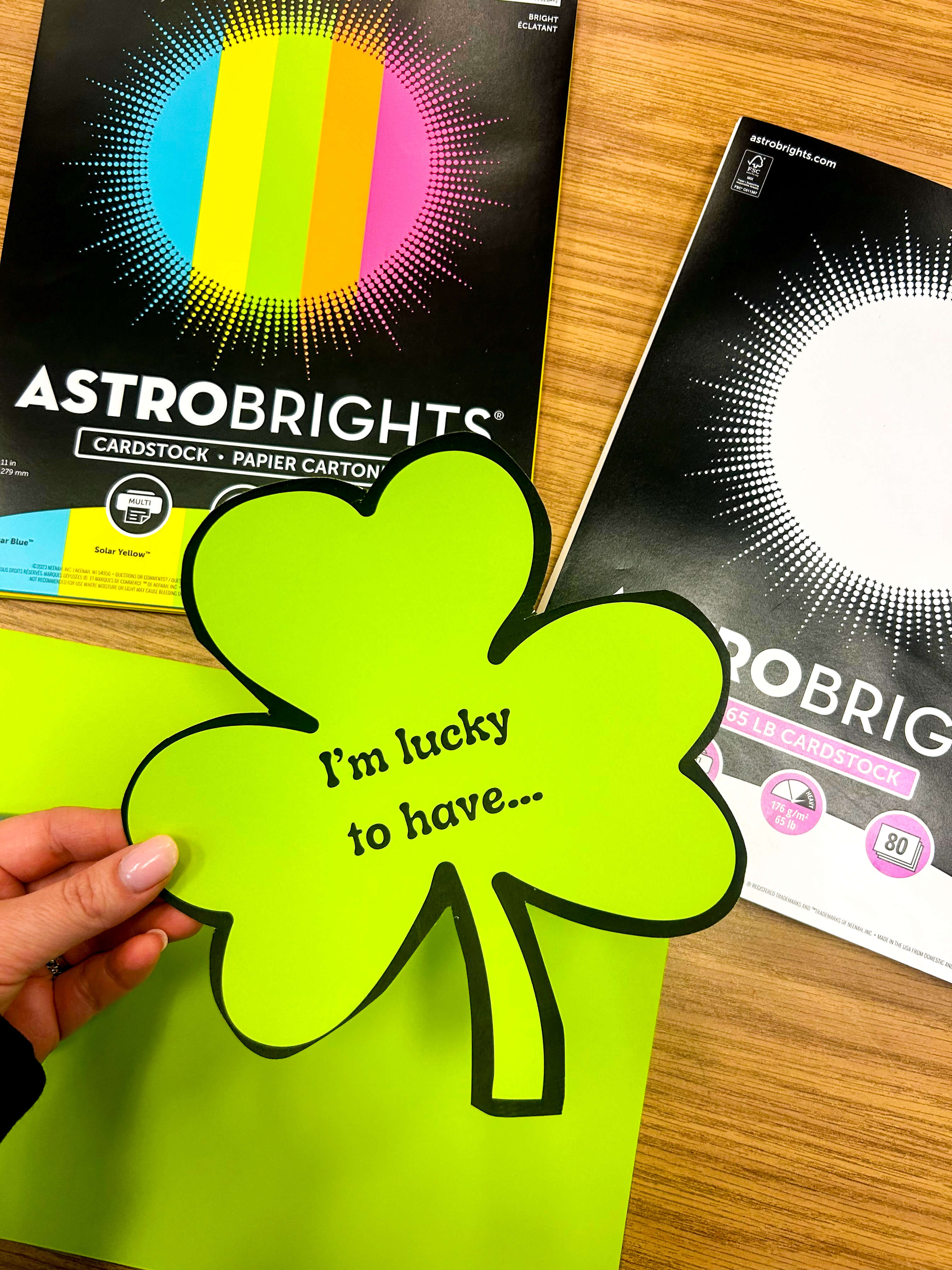 Lucky Shamrock Chain | Colorize Your Life | ASTROBRIGHTS