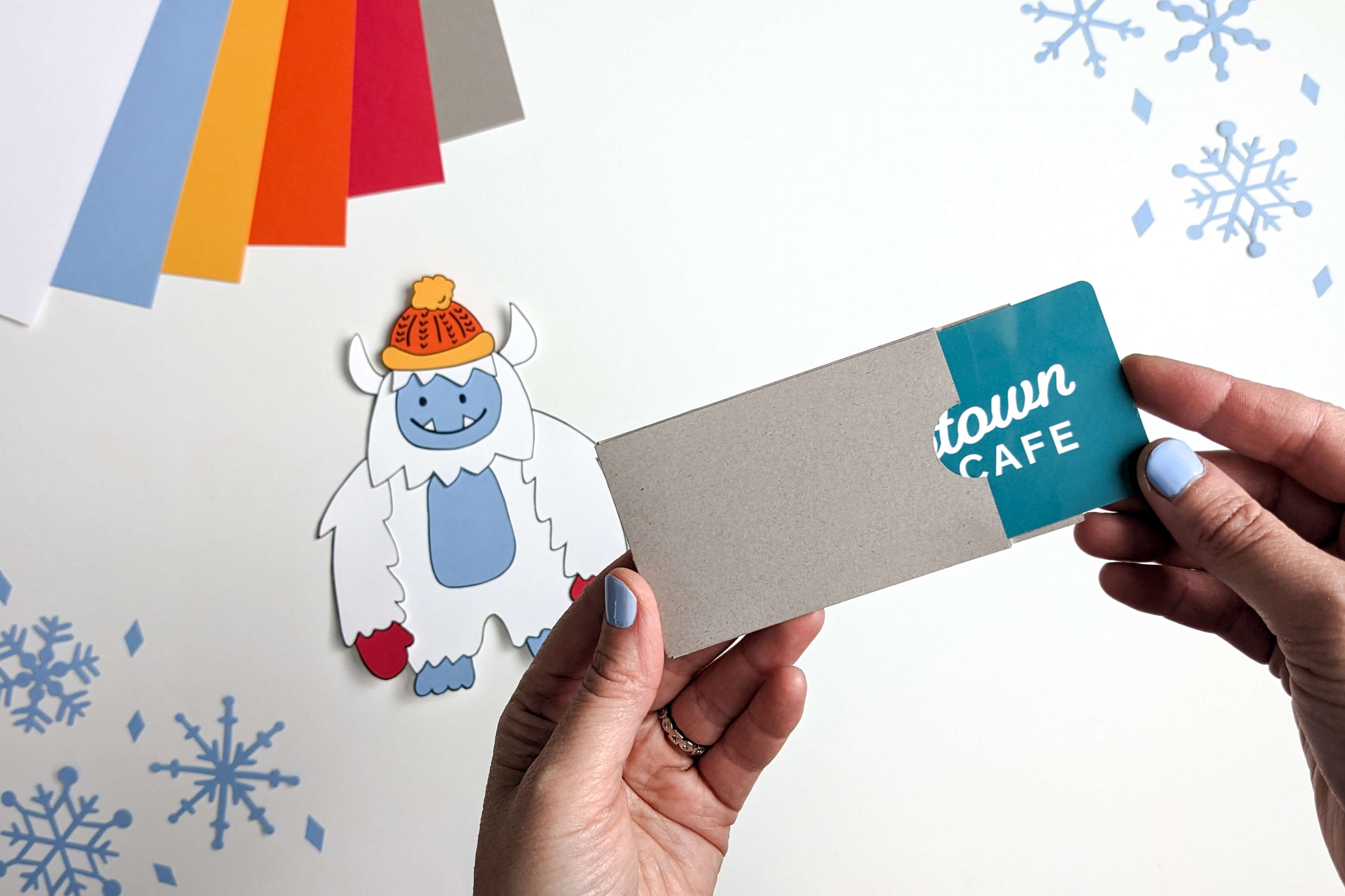 Yeti Gift Card Holder| Colorize Your Life | ASTROBRIGHTS